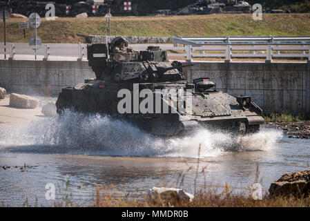 Bradley Fighting Vehicle (BFV) from Company C, 1st Battalion, 9th ...
