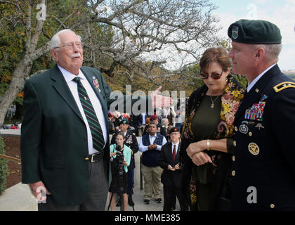 Maj. Gen. Francis M. Beaudette speaks to Soldiers, Family and friends ...