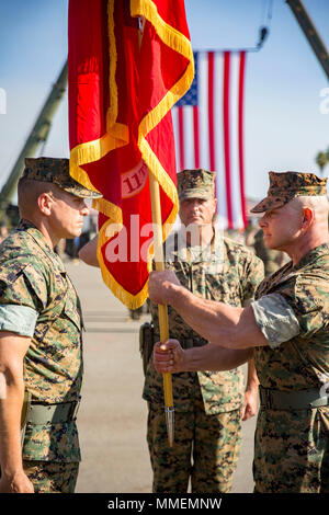 Colonel Clay Tipton, commanding officer of the 11th Marine ...