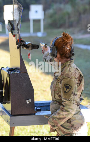 U.S. Army Sgt. Regina Barber, supply sergeant for Joint Force ...
