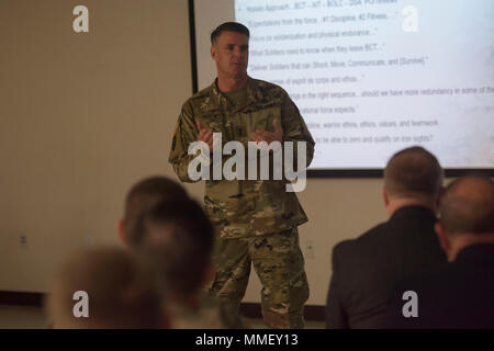 Maj. Gen. Malcolm Frost, Center for Initial Military Training commander ...