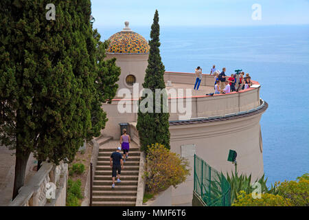 La Tour Bellanda, observation deck with nice view on city and beach of ...