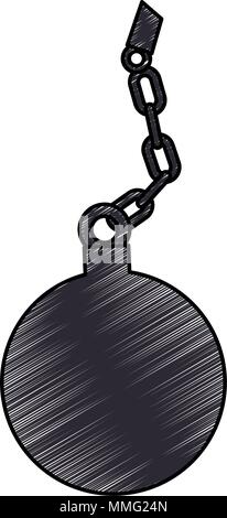 shackle slave isolated icon design Stock Vector Image & Art - Alamy