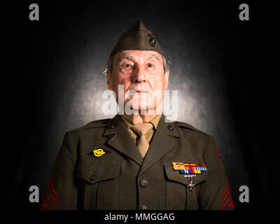 U.S. Marine Corps Sgt. Theodore Brooks, a cyberspace warfare operator ...