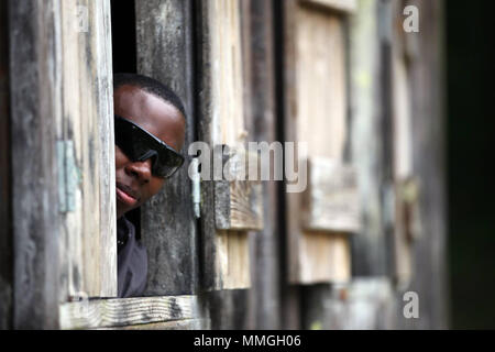 GUNPOWDER MILITARY RESERVATION, Maryland -- A Soldier participates ...