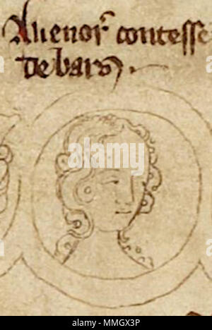 Eleanor Countess of Bar Stock Photo - Alamy