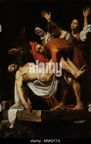 Caravaggio - La Deposizione di Cristo Stock Photo - Alamy