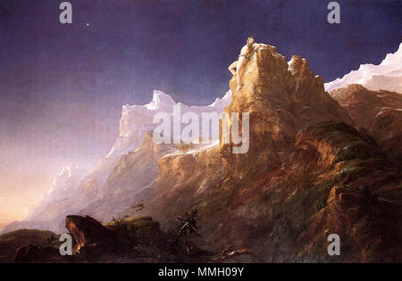 Cole Thomas Prometheus Bound 1846-47 Stock Photo - Alamy