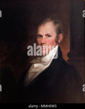 This 19th-century portrait of Henry Clay, painted by Henry F. Darby ...