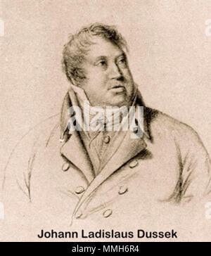 DUSSEK, Jan Ladislav. Bohemian composer, 1760-1812 Stock Photo - Alamy