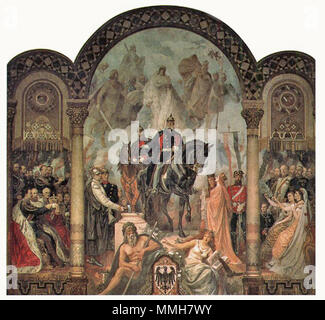 Imperial palace, Paderborn Stock Photo - Alamy