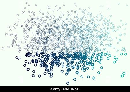 Conceptual background pentagon pattern for design. Style of mosaic or ...