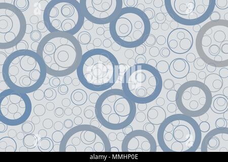 Abstract background with shape of circles, bubbles, sphere or ellipses ...