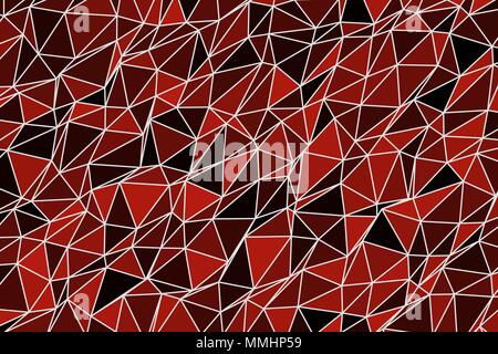 Shape of triangle strip, abstract background pattern. Style of mosaic ...