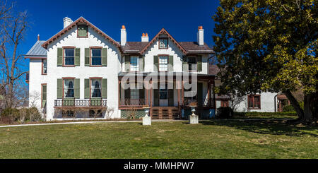President Lincoln's Cottage is a national monument at the Soldiers ...