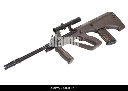 Steyer Aug assault rifle Stock Photo - Alamy