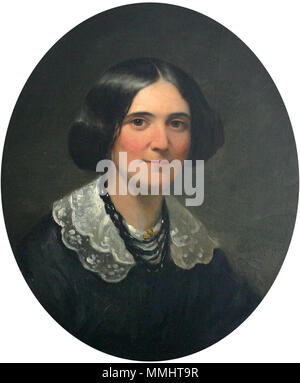 Alice cary portrait in cary cottage 2 Stock Photo - Alamy