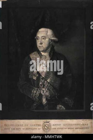 A portrait of Christopher Vilhelm Dreyer by John Jones, created in the ...