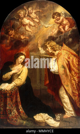 Gerard Seghers - Annunciation Stock Photo - Alamy