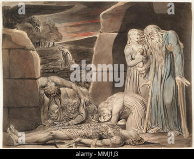 Blake War 1805 Pen pencil and watercolor Stock Photo - Alamy