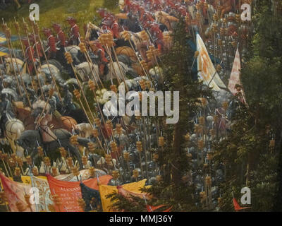 'Battaglia di Isso' (Battle of Issus) by Albrecht Altdorfer depicts the ...