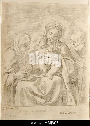 Annibale Carracci - Mãe Admirável (Sagrada Família Stock Photo - Alamy