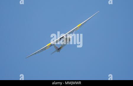 Slingsby T.21 is an open-cockpit, side-by-side two-seat glider, built ...