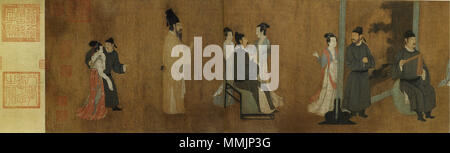 . English: Night Revels Night Revels of Han Xizai. Song Dynasty (960 ...