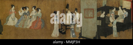 . English: Night Revels Night Revels of Han Xizai. Song Dynasty (960 ...