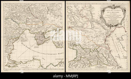 Mer noire , Black Sea Region, Maps, Balkan Peninsula, Maps Norman B ...
