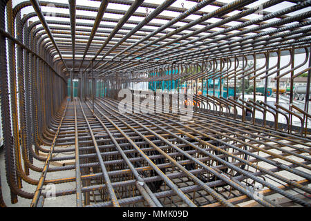 Wall reinforcement with metal mesh. Building wall corner repair ...