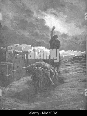 The Levite Carries the Woman's Body Away by Gustave Dore Stock Photo ...