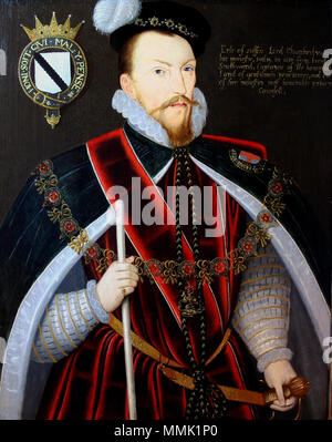 This portrait of Sir Thomas Radcliffe, the 3rd Earl of Sussex, painted ...