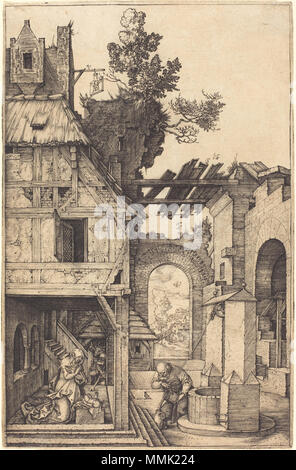 The Nativity. Artist: Albrecht Dürer, German, 1471–1528 Stock Photo - Alamy