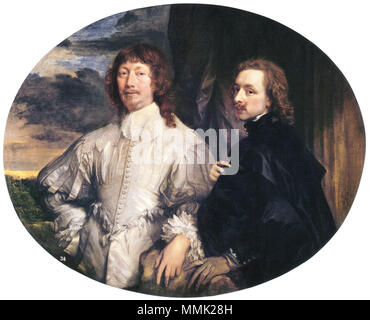 *Sir Endymion Porter and van Dyck* is a portrait painting by Anthony van Dyck, depicting Sir ...