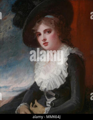 Emma Hart, later Lady Hamilton Stock Photo - Alamy