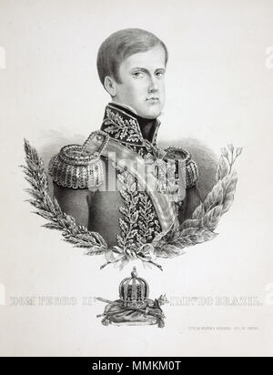 This portrait of Pedro II from 1850 captures the Brazilian emperor ...
