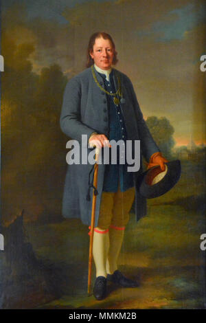 Portrait of Anders Mattsson 18th century by Per Krafft the Elder Stock ...