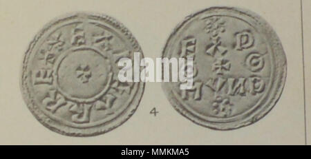 Coin of King Edgar the Peaceable Stock Photo - Alamy