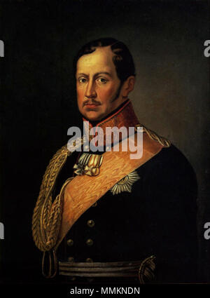 This portrait of Friedrich Wilhelm III, painted by Ernst Gebauer ...