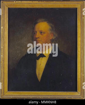 Henry Ward Beecher - George Augustus Baker Jr. - framed Stock Photo - Alamy