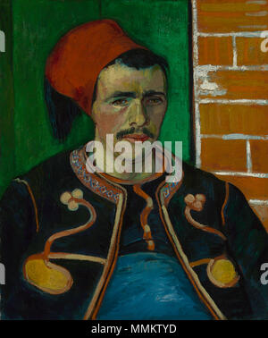 Vincent van Gogh – The Zouave 1888 Stock Photo - Alamy