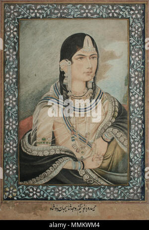 Hamida Banu Begum, wife of Mughal Emperor Humayun Stock Photo - Alamy