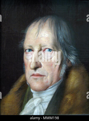 1831 Schlesinger Philosoph Georg Friedrich Wilhelm Hegel.JPG Stock ...