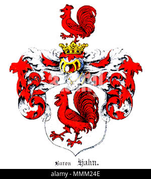 Coat of Arms of Hahn family Stock Photo - Alamy