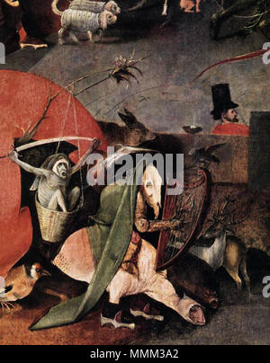 Triptych of Temptation of St Anthony by Hieronymus Bosch (Jheronimus ...