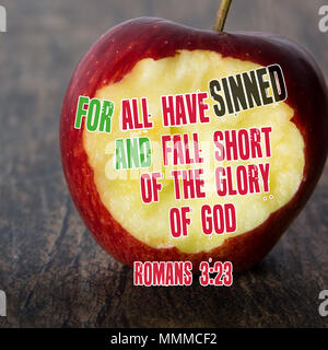 For all have sinned, and fall short of the glory of God. Romans 3:23 ...