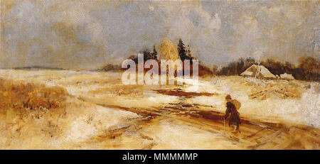 Fyodor Vasilyev Thaw Study cat159 ed Stock Photo - Alamy