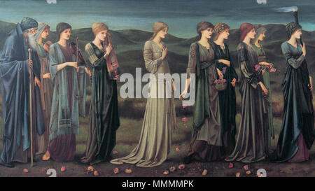 Burne-Jones Edward Coley - the Wedding of Psyche Stock Photo - Alamy