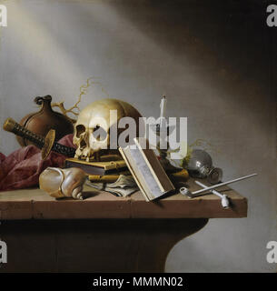 Vanitas Still Life circa 1640 by Harmen Steenwijck Stock Photo - Alamy